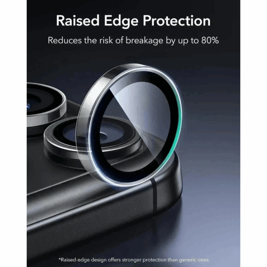 ESR Armorite Clear Camera Lens Protectors for iPhone 15 Pro Max