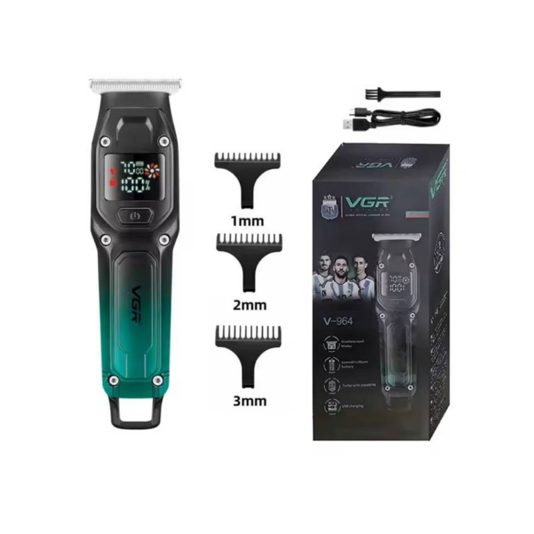 VGR V-678 Professional Hair Clipper Cordless & USB Rechargeable ...